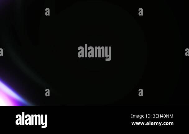 Bright purple glow in black background Stock Video Footage - Alamy