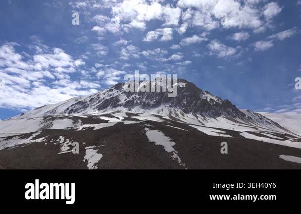 Time lapse of Kizlarsivrisi Mountain in Antalya Turkey as a spring dome ...