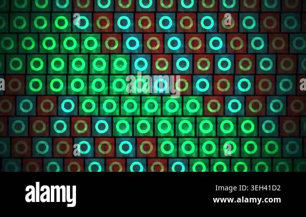 Vibrant neon lights in various colors Stock Video Footage - Alamy
