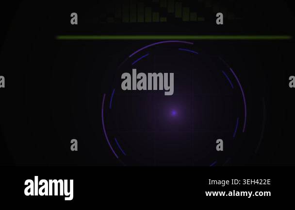 Digital visual effects background with green pixels Stock Video Footage ...