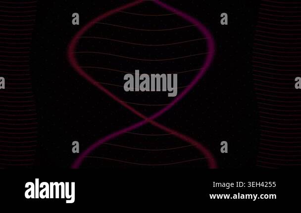 Animated DNA double helix structure rotating Stock Video Footage - Alamy