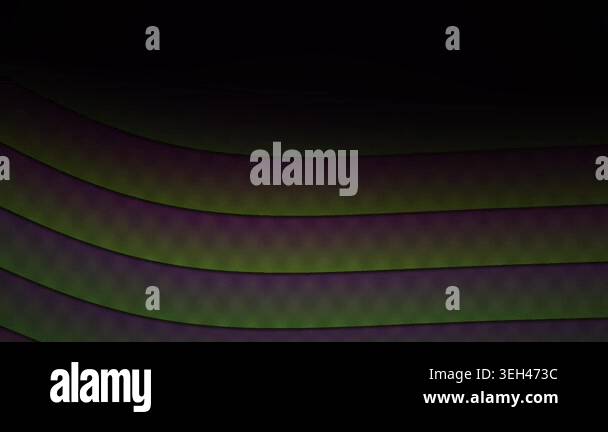 Multicolored wavy lines on black background Stock Video Footage - Alamy
