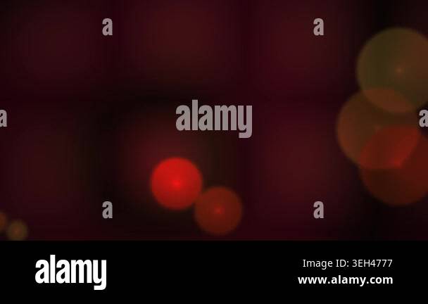 Glowing red and orange lights on dark Stock Video Footage - Alamy