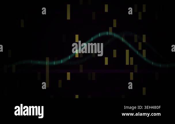 Animated graph showing stock market trends Stock Video Footage - Alamy