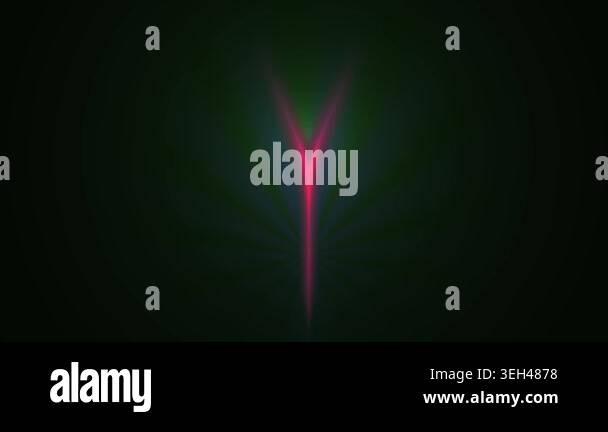 Glowing red light in dark background Stock Video Footage - Alamy