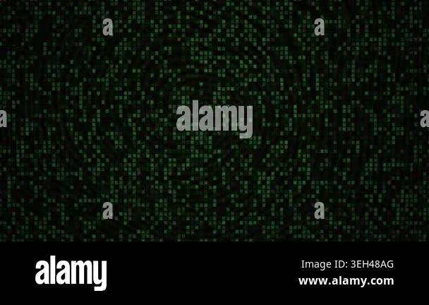 Animated green and black spiral patterns Stock Video Footage - Alamy