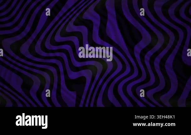 Dark purple wavy lines pattern texture Stock Video Footage - Alamy