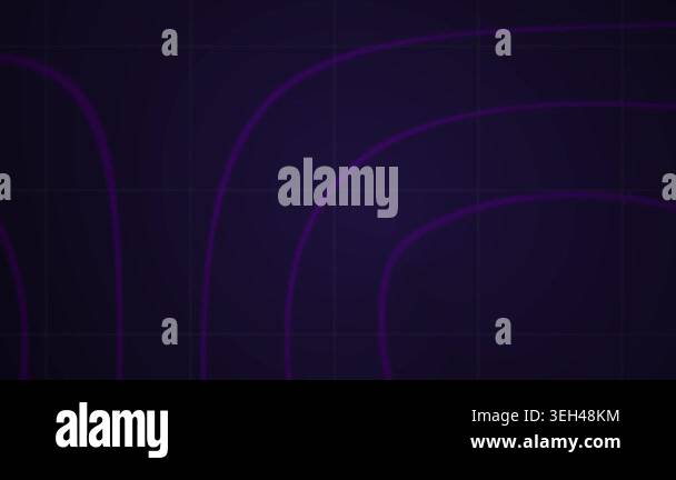 Dark purple background with curved lines Stock Video Footage - Alamy
