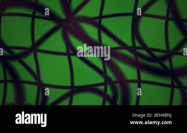 A green background with a pattern of black lines Stock Video Footage ...
