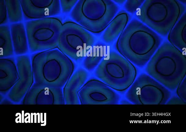 Close-up of blue cells under microscope Stock Video Footage - Alamy