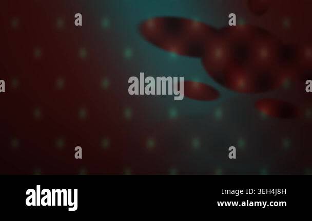 Blurred background with red lights and dots Stock Video Footage - Alamy