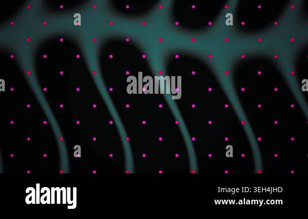 Dark background with green pattern Stock Video Footage - Alamy