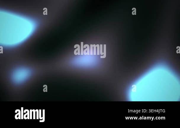 Glowing blue lights on a dark background Stock Video Footage - Alamy