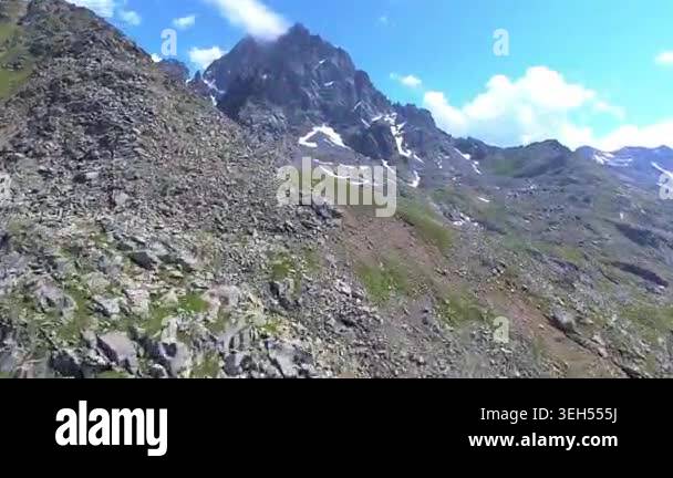Aerial Vercenik peak and rugged Kackar ridges define a dramatic Turkish ...