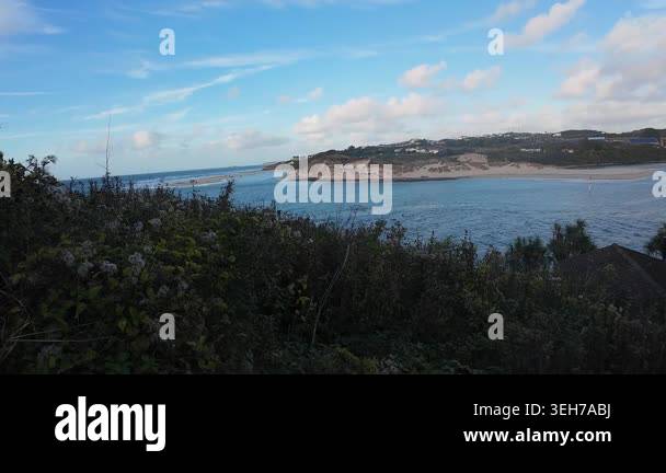 Beautiful seaside calm sea water. High quality 4k footage Stock Video ...