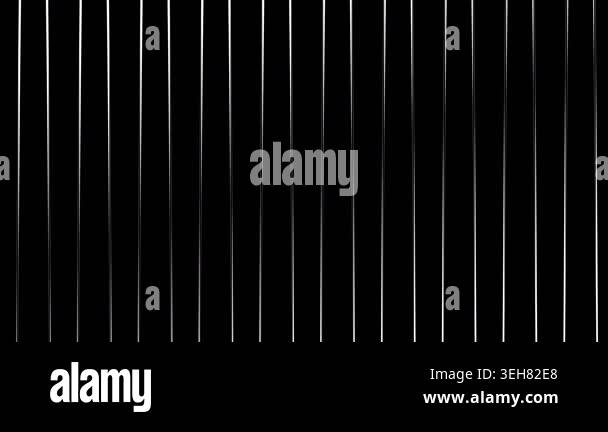 Futuristic vertical scanning lines digital technology abstract loop ...
