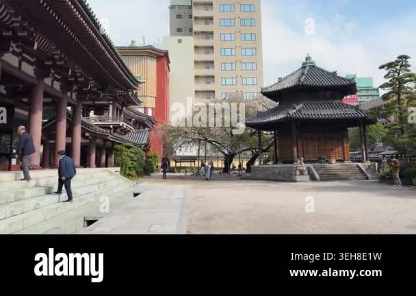 Tocho-ji Temple grounds feature traditional architecture and a historic ...