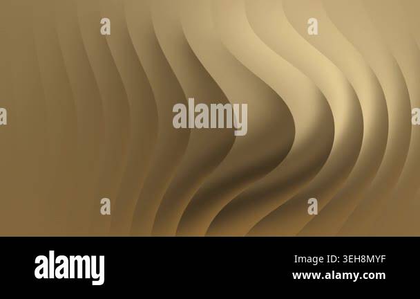 4K Motion Backgrounds. Golden Waves. UHD 2160p. Wallpaper Effects For ...