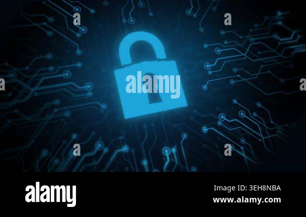 Cyber security concept neon icon. Personal Data Security, Glowing ...