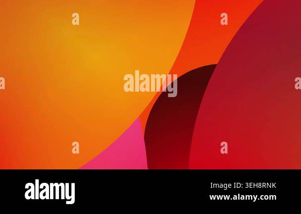 Dynamic Abstract Background with Flowing Colorful Curved Shapes Stock ...