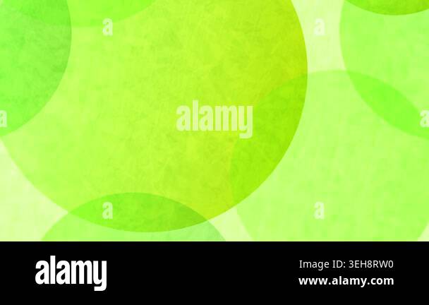 Abstract Green Polka Dots and Circles Animated Motion Background Stock ...