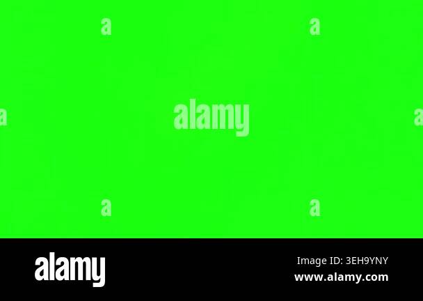 Smartphone with green skin . isolated on white background. 4K animation ...