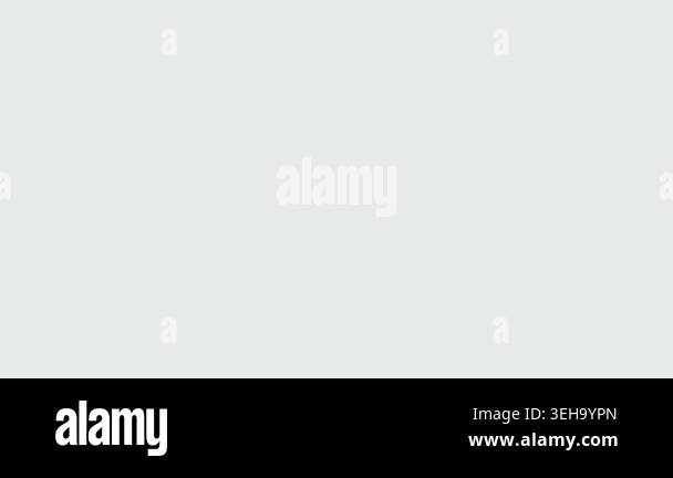 Smartphone with green skin . isolated on white background. 4K animation ...