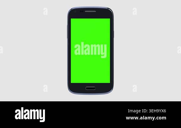 Green Screen Smartphone Mockup: A versatile green screen smartphone ...