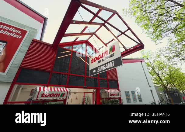 May 1, 2026. Munich, Germany. Toom Baumarkt. Exterior view of toom ...