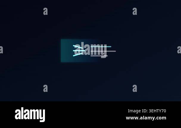 Menu navigation animation with smooth interface transition and modern ...