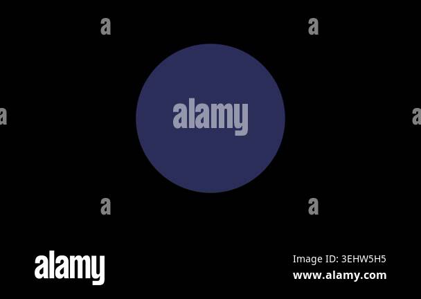 Target point locator animation color change. Modern radar target mark ...