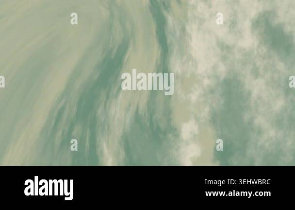 Abstract green and cream swirling patterns resembling marbled texture ...
