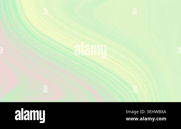 Abstract soft pastel background with green and pink flowing waves ...
