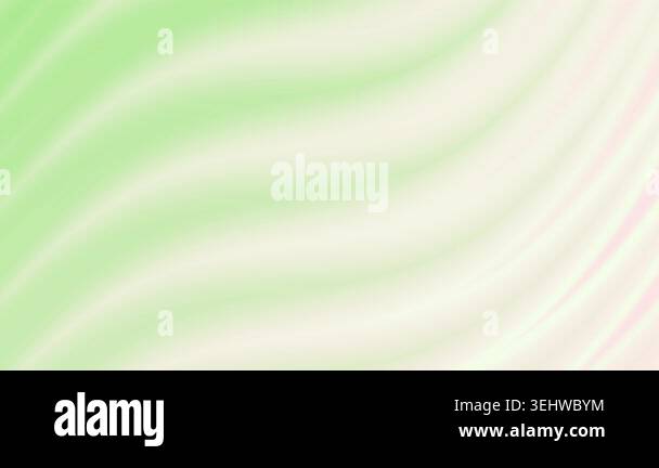 Abstract wavy lines in soft green and white colors creating a gentle ...
