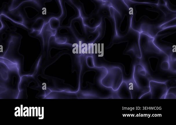 Abstract pattern of swirling purple and black colors resembling liquid ...