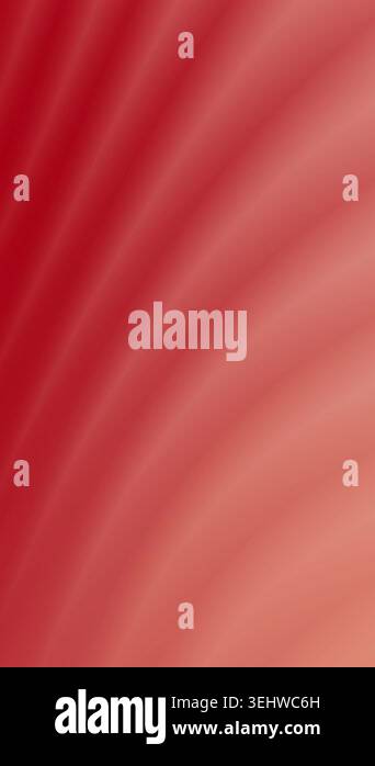 Abstract red and soft gradient waves creating a smooth and flowing ...