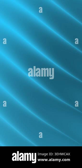 Abstract blue waves flowing smoothly across a digital background Stock ...
