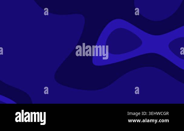 Abstract vibrant shapes with various blue tones creating a dynamic ...
