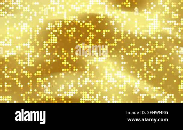Textured golden background with shimmering glitters creating a festive ...