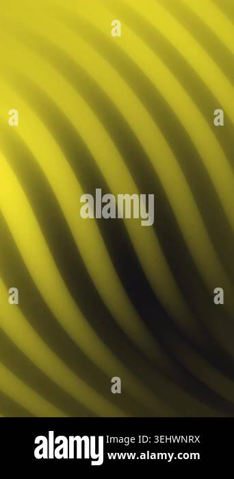 Abstract close-up of wavy yellow and black stripes creating visual ...