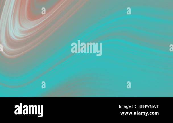 Abstract wavy lines in blue and coral creating a soothing visual effect ...