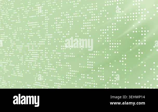 Textured green background with white geometric patterns in a modern and ...