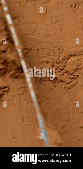 Abstract culinary background with cocoa powder smear and area for ...