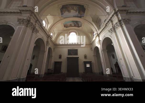 ROVETTA, ITALY - MARCH 9, 2026: The all Saints Parish church interior ...