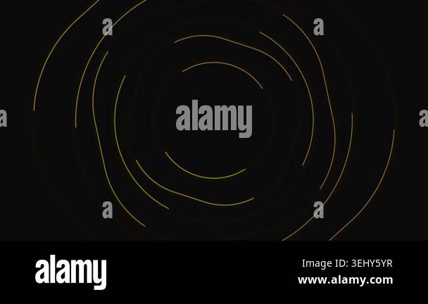 A clean, minimalist digital graphic featuring thin, golden curved lines ...