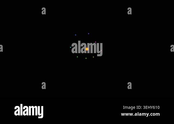 A minimalist graphic illustration set against a stark black background ...
