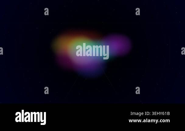A soft, ethereal, and blurred light formation displaying a gradient of ...