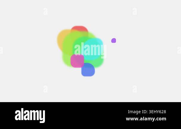 A minimalist digital illustration featuring a cluster of soft ...