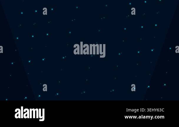 A minimalist and abstract featuring small, glowing blue dots scattered ...