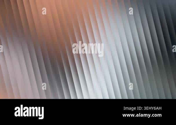 Abstract vertical blinds with gradient lighting from warm orange to ...